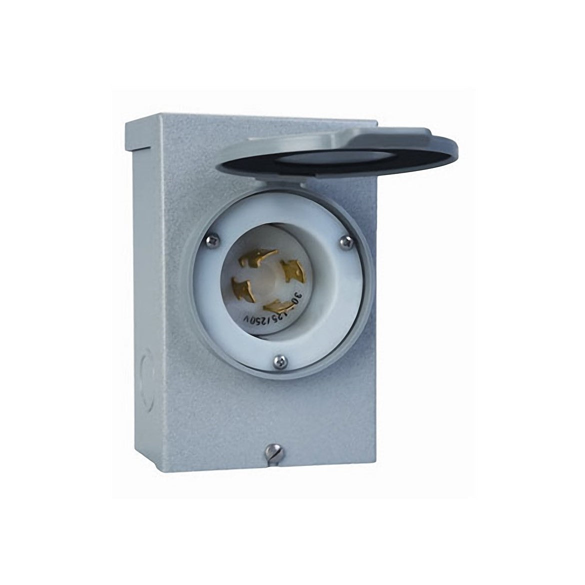 Reliance PB30 7,500-Watt 120/240-Volt 30-Amp Non-Metallic Power Inlet ...